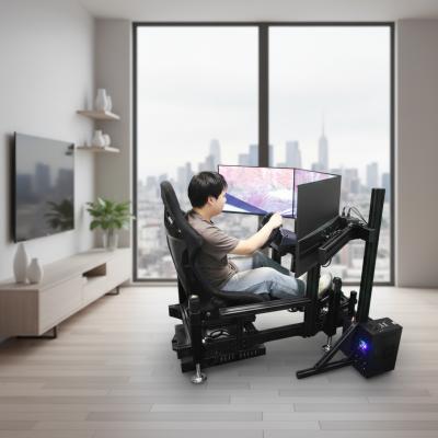 China F1 Driving Game Machine Cockpit for Sales 3 Three-screen 6 DOF Six-axle Vr Racing Race Car Training Simulator for sale