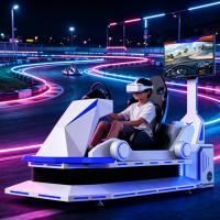 China VR Indoor Racing Car Simulator Arcade Virtual Reality Motorcycle Racing Game Machine for sale
