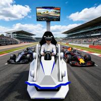 China VR Indoor Racing Car Simulator Arcade Virtual Reality Motorcycle Racing Game Machine for sale