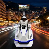 China Speeding F1 Car Race Game Machine 3 DOF 9D VR Racing Simulator Arcade Driving Simulator Indoor Metal Virtual Reality Equipment for sale