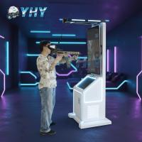 China Indoor Sports Platform VR Battle Simulator Single Player 9D Gun Machine VR Headset for Shopping Mall for sale