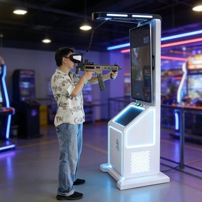 China Low Cost High Returns Business Team Battle Vr Gun Battle Simulator Arcade Game Machine for sale