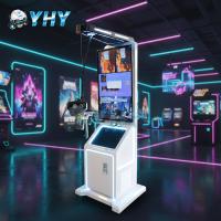 China 9D VR Simulator Virtual Reality Gun Battle Games Walking Shooter Home School Airport Educational Purposes Made PC Metal Steel for sale