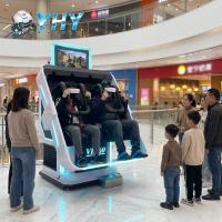 China Indoor 9D VR Arcade Cinema Simulator 360 VR Game Machine for Two Players Metal Home Use VR MR Equipment for sale