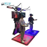 China Arcade Virtual Reality Dancing Music Simulator VR Walk Platform 2 Players VR Battle Game Simulator for sale
