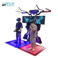 China Golden Hand 9D VR Interactive Simulator Standing Platform 2 Players Indoor/Outdoor Durable Metal/Plastic HTC Vive for sale