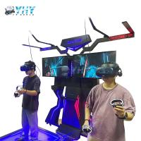 China Arcade Virtual Reality Dancing Music Simulator VR Walk Platform 2 Players VR Battle Game Simulator for sale