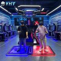 China 2 Players VR Walker Arcade Treadmill Machine VR Walking Simulator Virtual Reality Walking Platform Outdoor/Indoor Home Use for sale
