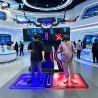 China Commercial Dancing Music Simulator Video Game Fun Park Arcade Machine VR Dancer Machine Virtual Reality Beat Game Machine for sale