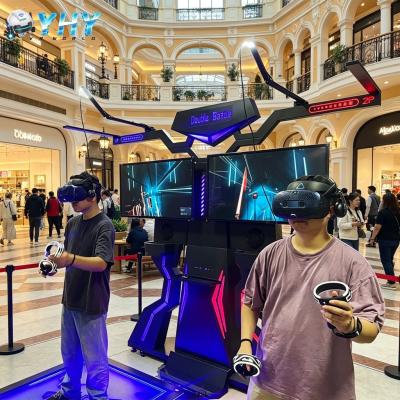 China Vr Two Versus Motion-sensing Game Console Multiplayer Online Large Shoot Thunder Dark Battlefield Experience museum Equipment for sale