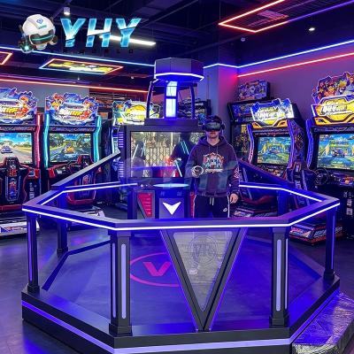 China Virtual Reality Equipment Simulator Games Vr 360 Virtual Reality Walking Platform Vr Standing Platform Equipment for sale