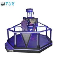 China Single Player VR Arcade Groups Games Machine 9D Hunting Shoot Free Walking VR Battle Simulator Gun Shoot VR Arena for sale