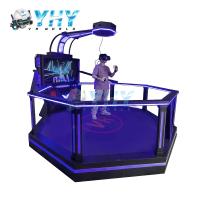 China Theme Park Indoor Earn Money Virtual Reality Battle Games Machine VR Walking Platform for sale