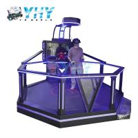 China Theme Park Indoor Earn Money Virtual Reality Battle Games Machine VR Walking Platform for sale
