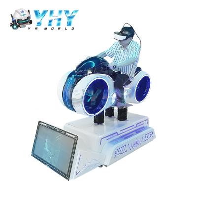 China Coin Operated Crazy VR Motorbike Dynamic Seat Big Screen High Quality Indoor Outdoor Airport Amusement Park Shopping Mall for sale