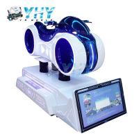 China 9D Virtual Reality Race Motorcycle Game Machine Racing Car Driving Simulator VR Motor Bike Simulator for sale