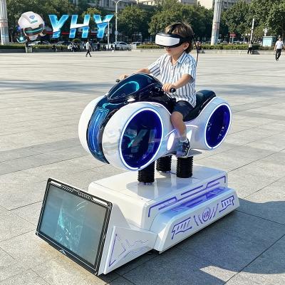China Amusement Mall Indoor Playground VR Motorcycle Adventure Park Virtual Reality Game Machine Racing Simulator for sale
