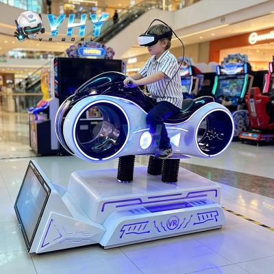 China 9D Virtual Reality Race Motorcycle Game Machine Racing Car Driving Simulator VR Motor Bike Simulator for sale