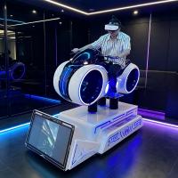 China Adults VR Ride New Arrival Motor Driving Car Driving Simulator Price Virtual Reality Theme Park VR Motorcycle Simulator for sale