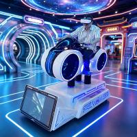 China 9D VR Dynamic Motorcycle Racing Simulator Virtual Reality Motorbike Driving Arcade Game Machine for Entertainment Venues for sale