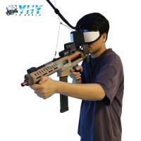 China VR Shoot Machine Gun Fighting Game Dynamic Motion Platform for Amusement Park Game Center for sale