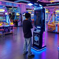 China High Returns Indoor/Outdoor VR Simulator Shoot Arcade Machine Low Cost Business Team Battle VR Garden Metal for Public for sale