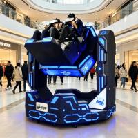 China Heavy Duty Safety 2 Seater 1080 Degree VR Flight & Roller Coaster Simulator for Commercial Entertainment for sale