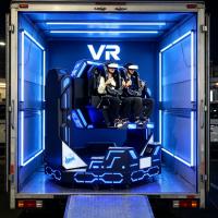 China Double Player 1080 Degree Rotation VR Iron Warrior 360 720 1080 Motion Chair Virtual Reality Arcade Machine for sale