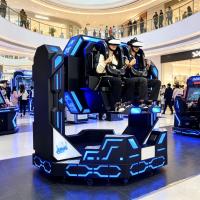 China Immersive 9D VR 360 720 1080 Degree Flight Simulator Roller Coaster Ride Machine For FEC & Amusement Centers for sale