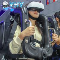 China Extreme Thrill 1080 Degree Rotating VR Roller Coaster Machine 2 Players Motion Simulator For Shopping Mall for sale