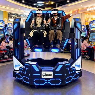 China Profitable 2 Players 360 720 1080 Degree VR Iron Warrior Motion Simulator Equipment For Theme Parks & Game Centers for sale