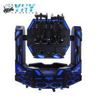 China Turnkey VR Arcade Equipment Commercial 1080 Degree Rotating 9D VR Cinema Motion Chair Double Player Roller Coaster Simulation for sale