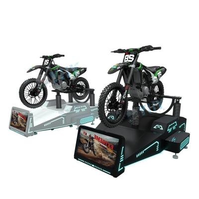 China Commercial 4kw Vr Mountain Off-road Motor Racing Simulator With Full Dynamic Motion Platform for sale