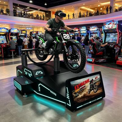 China Turnkey Commercial VR Mountain Rally Car Motion Simulator Equipment for Arcade Owners for sale