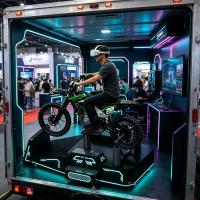 China Extreme Thrill Commercial VR Mountain Bike Simulator: Single Player Real-Time Riding Experience for sale