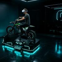 China Guangzhou Factory Commercial VR Mountain Motorcycle Simulator with Haptic Feedback System for sale