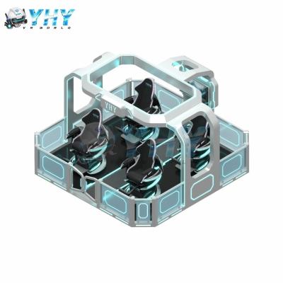 China Full Motion 3-DOF 360 Degree Gyro Rotation 4 Players VR Arcade Game Machine for sale