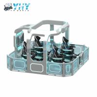 China Commercial 4 Seats 360 VR Magic Ride Simulator Platform Roller Coaster Simulation For Arcade Entertainment for sale