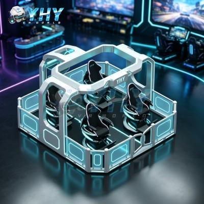 China Factory Direct Sale 4 Players 360 Degree Rotating VR Magic Ride Motion Simulator for sale