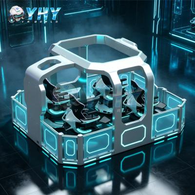 China Multi-Unit Sync 4 Players 360 Degree VR Motion Simulator for Commercial VR Parks for sale