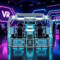 China Turnkey Commercial 4-Player 360 Degree VR Attraction Equipment for Amusement Parks for sale