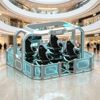 China YHY Patented 3-DOF 360 Degree Rotating 4 Players VR Cinema Motion Platform for sale