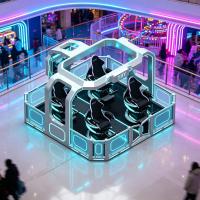 China Factory Direct Sale 4 Players 360 Degree Rotating VR Magic Ride Motion Simulator for sale