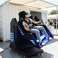 China Low Investment Single Seater 360 VR Roller Coaster Machine with Interactive Game Mobile Truck Business for sale