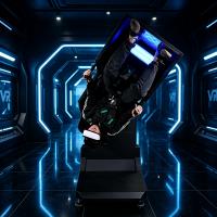 China Full Motion 360 Degree Gyro Rotation VR Flight And Shoot Simulator Machine For Shopping Mall Game Zone for sale