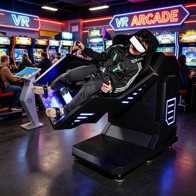 China Full Motion 360 Degree Gyro Rotation VR Flight And Shoot Simulator Machine For Shopping Mall Game Zone for sale