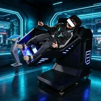 China Dynamic Single Seat 360 Degree Roller Coaster Ride VR Arcade Motion Platform with Deepoon 4K Headset for sale