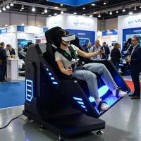 China Commercial Grade Mini 360 VR Roller Coaster Ride Machine with 5-Point Seat Belt for sale