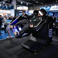China Factory Direct Sale Mini 360 Degree Rotating Single Player VR Motion Simulator For Theme Park Entertainment Center for sale