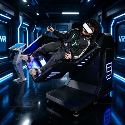 China Single-Seater 360 Degree Rotation VR Roller Coaster Machine with High Immersion Effects for sale